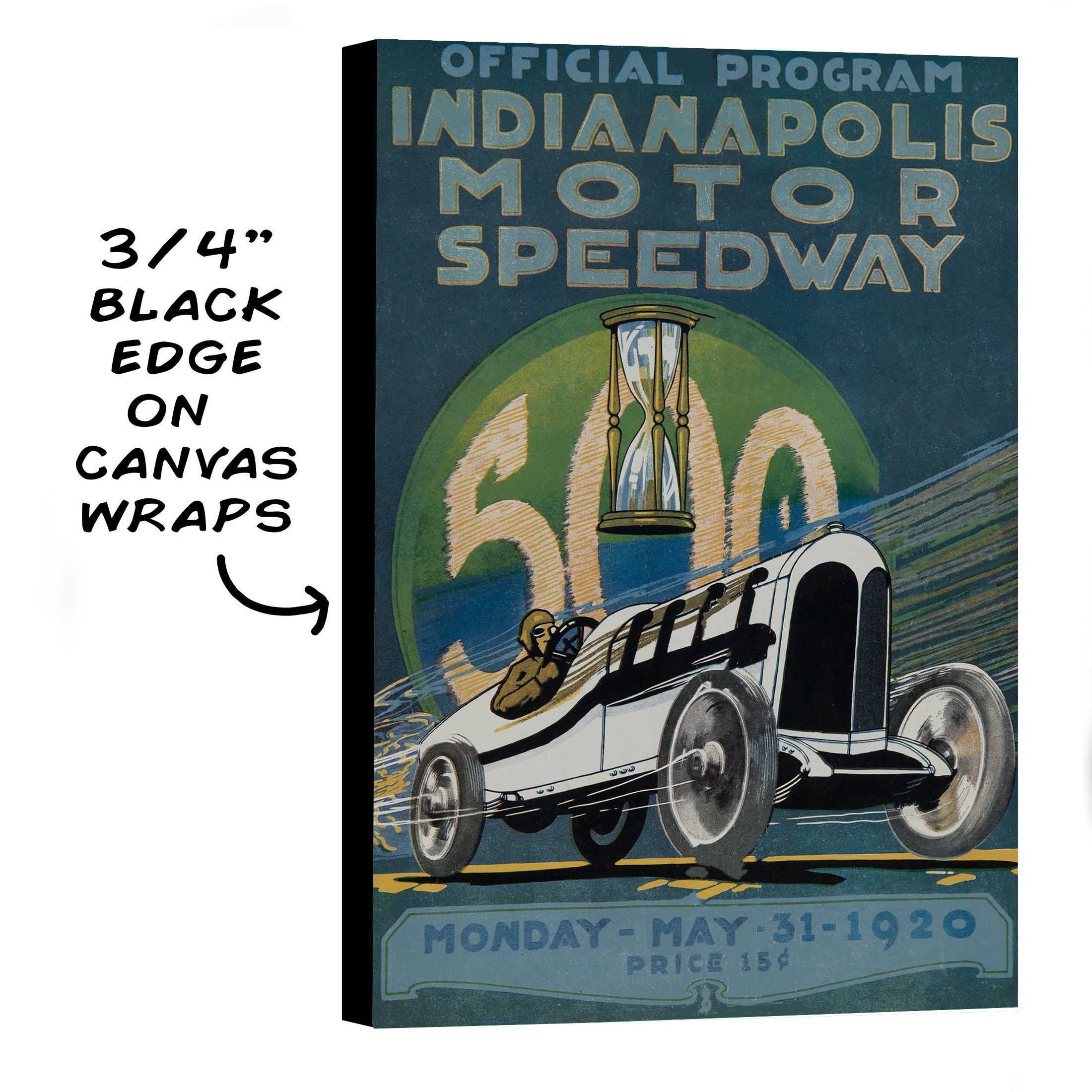 1920 Indianapolis 500 Motor Speedway Program Cover Vintage - Etsy UK