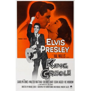 King Creole Movie Poster - Etsy