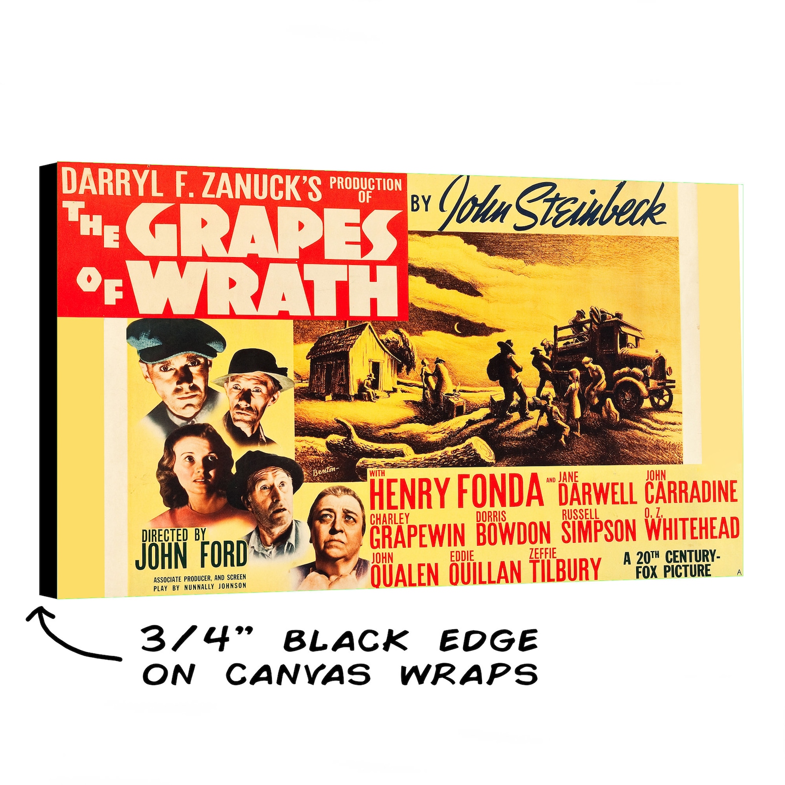 The Grape of Wrath Movie Poster - Etsy