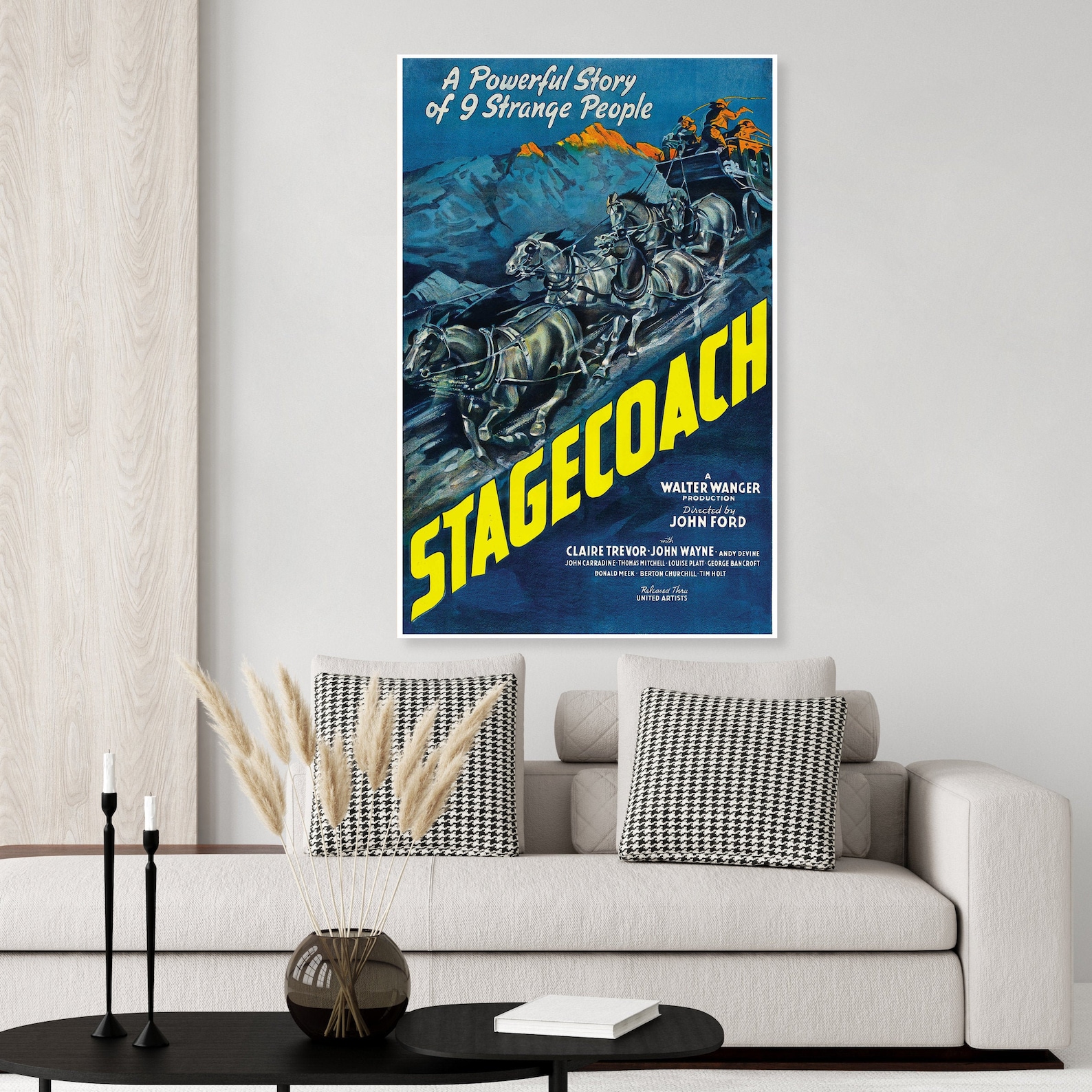 Stagecoach Movie Poster - Etsy