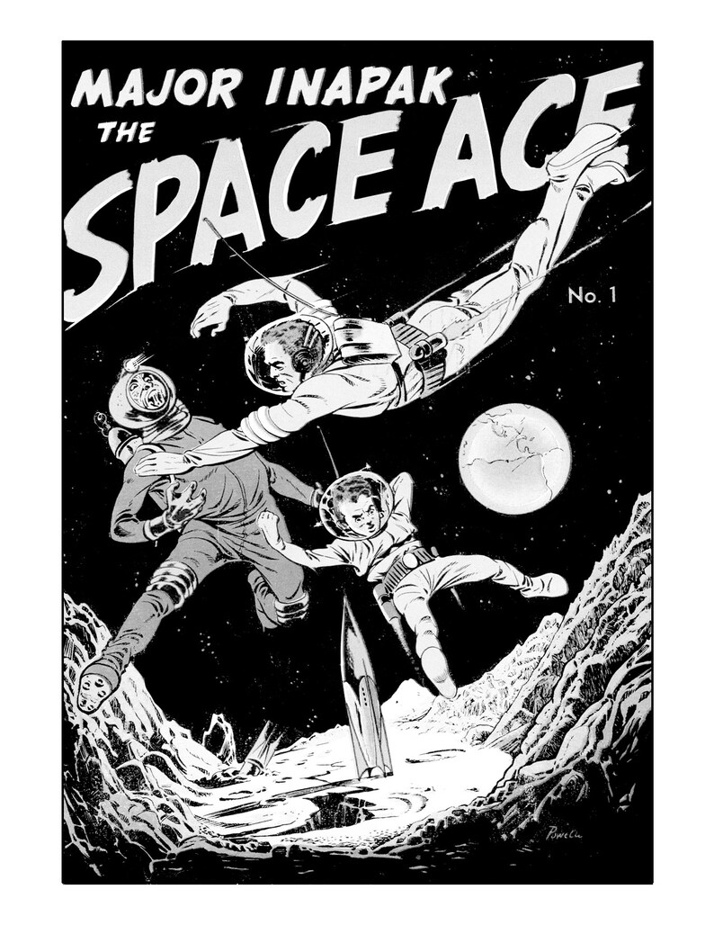 Printable Sci Fi Coloring Book Made From Vintage Science Etsy