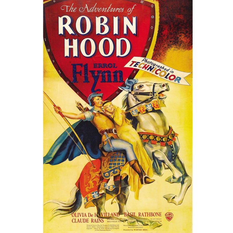 Robin Hood Movie Poster - Etsy