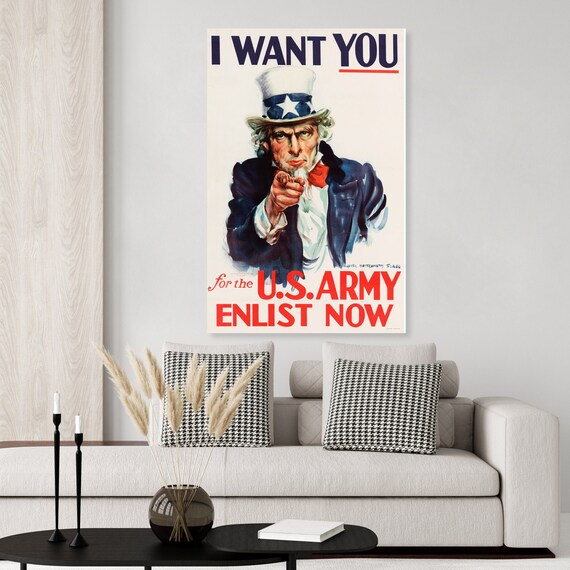 Divertido Tío Sam Pósters