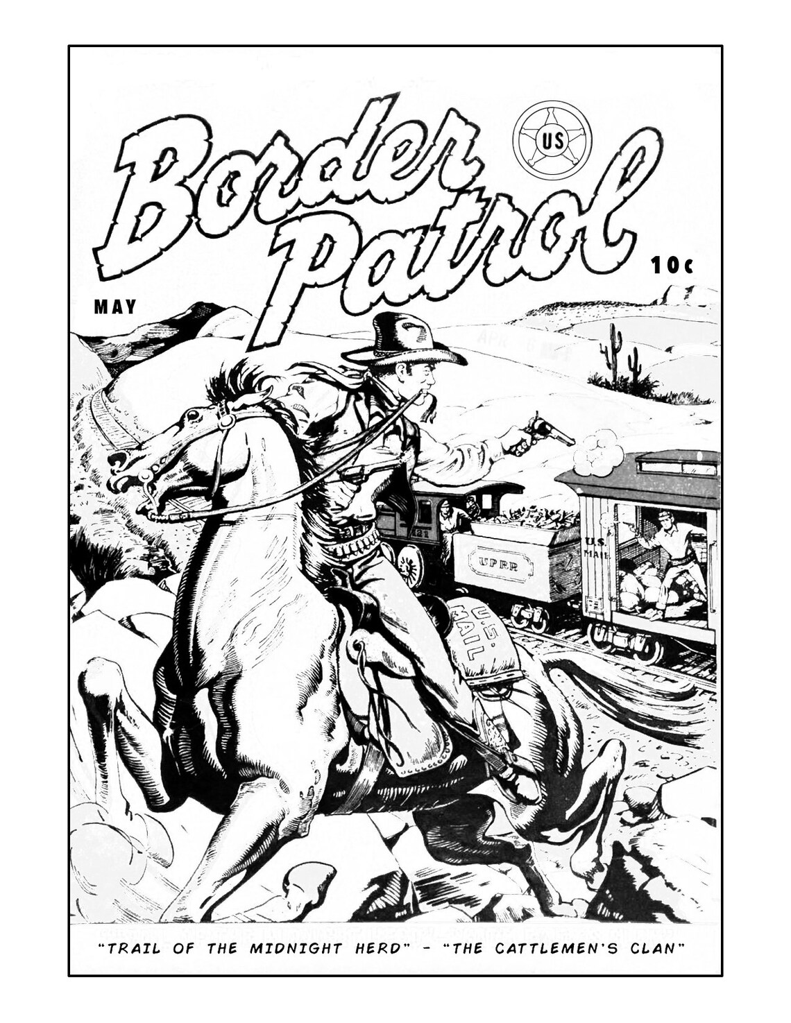 Western Wild West Coloring Book Digital Download Cowboys | Etsy