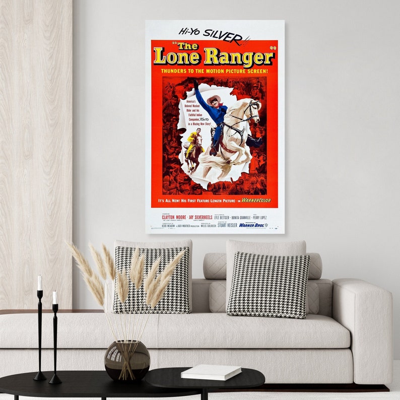 The Lone Ranger Movie Poster - Etsy