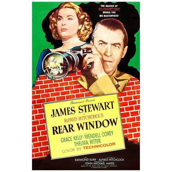 Rear Window Jimmy Stewart
