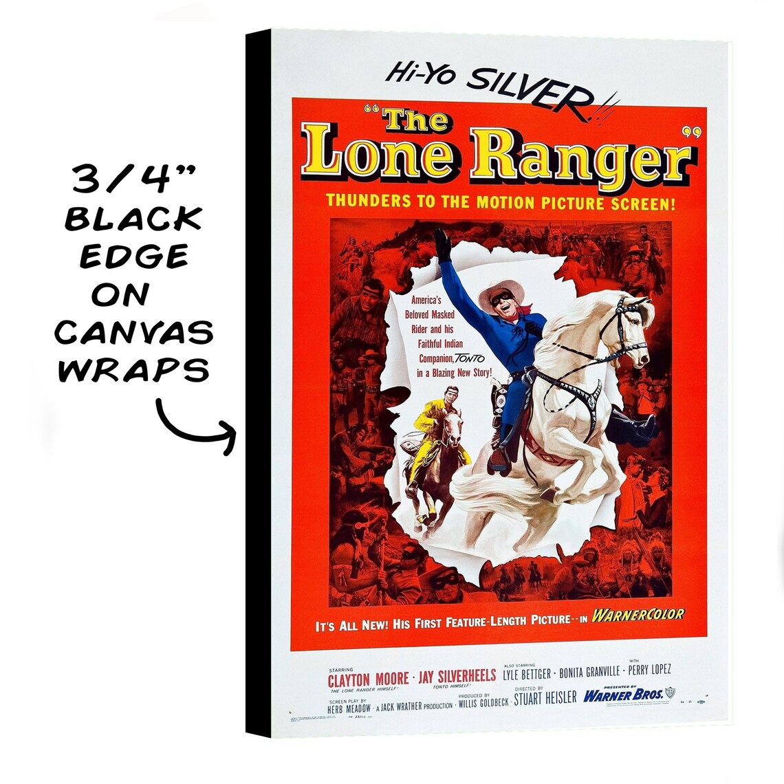 The Lone Ranger Movie Poster - Etsy