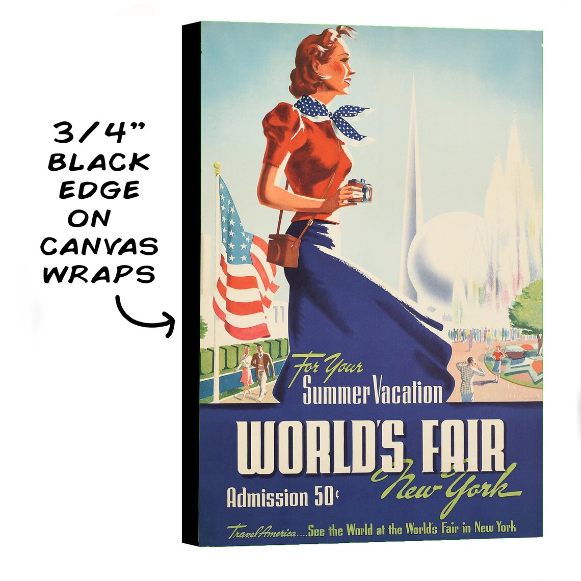 1939 New York World's Fair Vintage Poster - Etsy