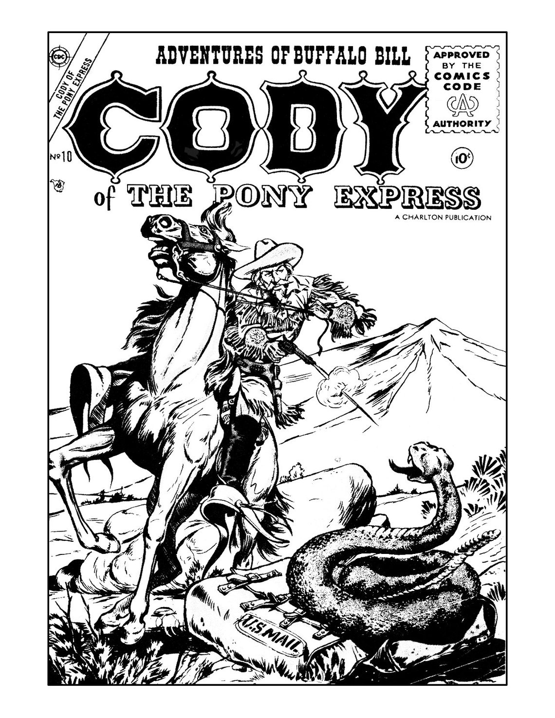 Western Wild West Coloring Book Digital Download Cowboys | Etsy