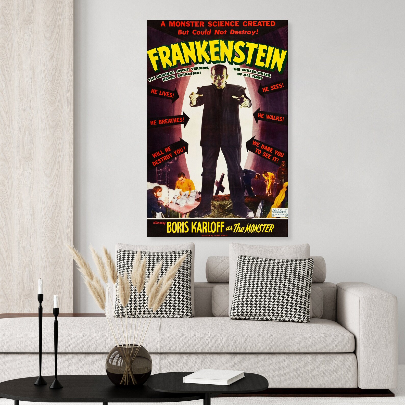 Frankenstein Movie Poster - Etsy