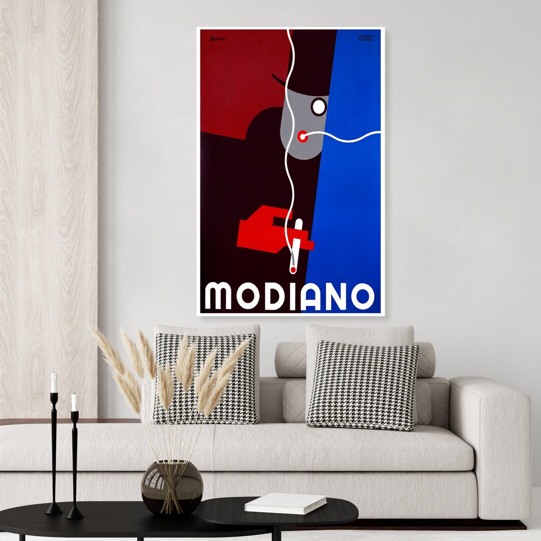 Modiano Cigarette Vintage Italian Poster - Etsy