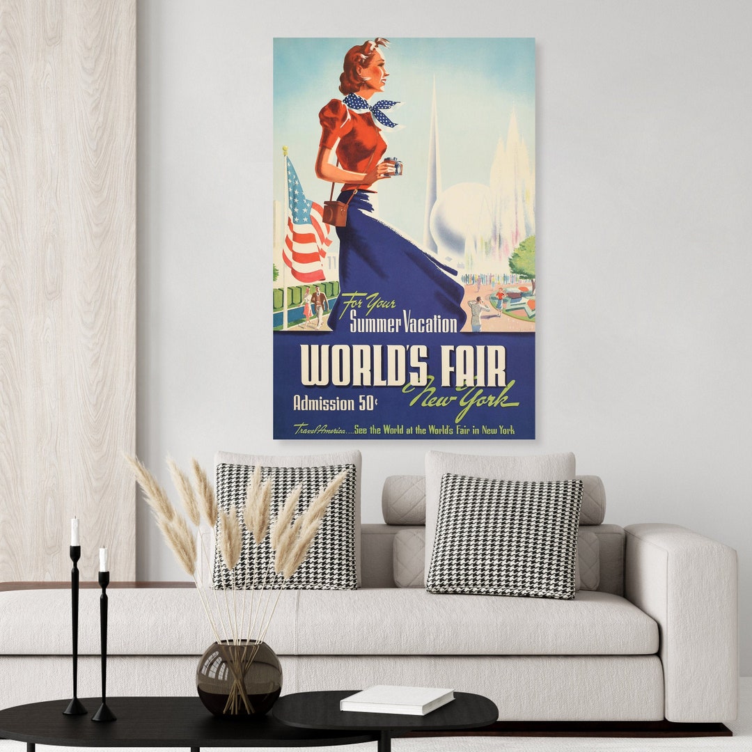 1939 New York World's Fair Vintage Poster - Etsy