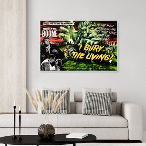 I Bury the Living Movie Poster - Etsy