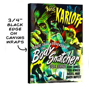Boris Karloff Robert Louis Stevenson the Body Snatcher Movie Poster - Etsy