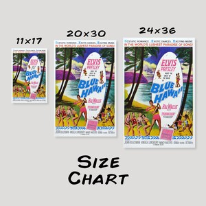 Blue Hawaii Movie Poster - Etsy