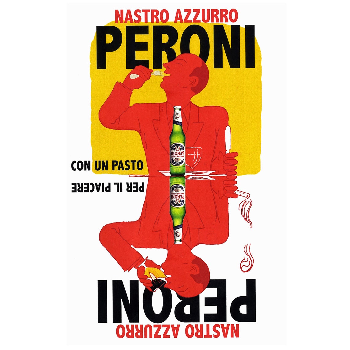 Vintage Peroni Alcoholic Drink Poster - Etsy