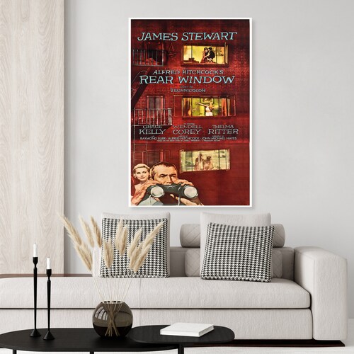 Alfred Hitchcock Rear Window Movie Poster Print - Etsy