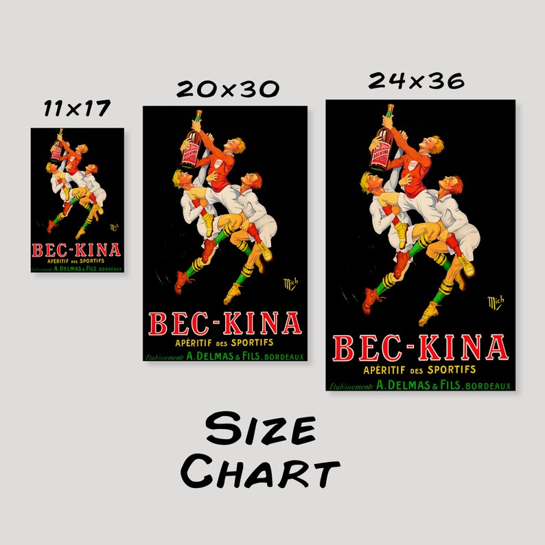 Bec-kina Alcohol Poster | Etsy