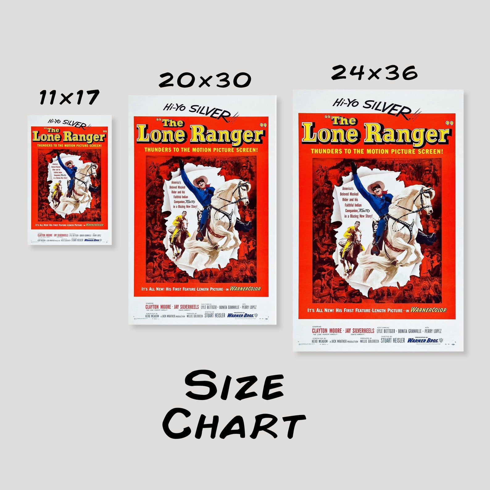 The Lone Ranger Movie Poster - Etsy