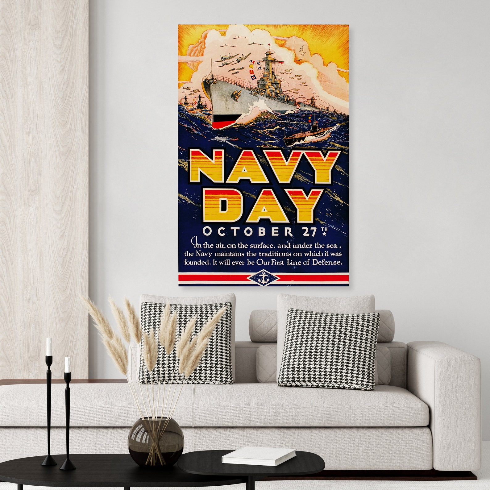 Navy Day Vintage Poster - Etsy