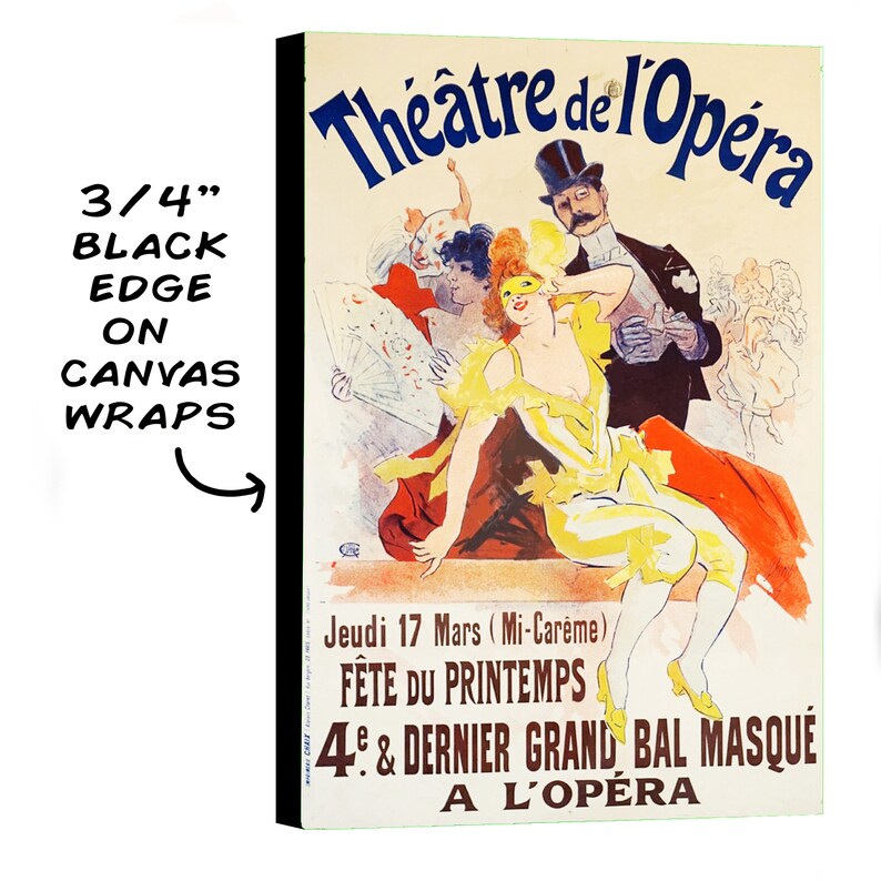 Vintage French Opera Theater Poster - Etsy