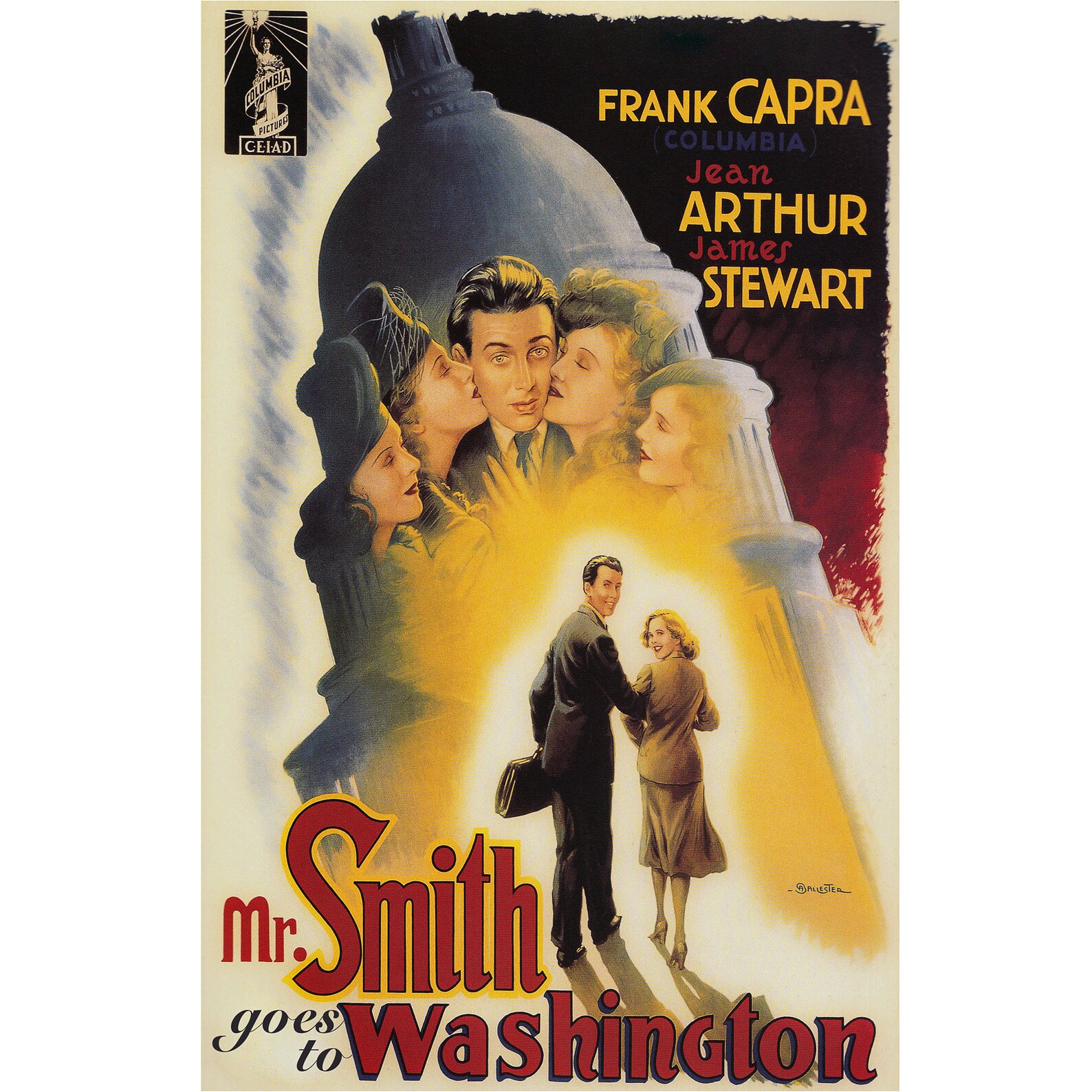 Mr. Smith Goes to Washington Movie Poster - Etsy