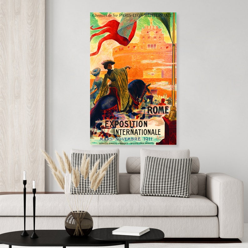 1911 International Exposition Rome Poster - Etsy