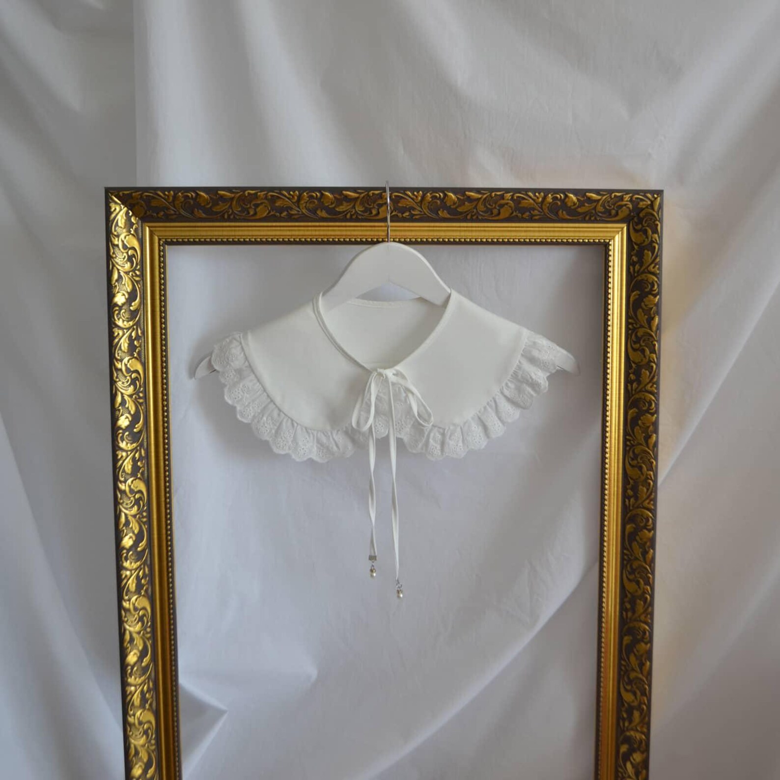 White Removable Collar | Vintage Women’s Accessory | Retro Style ...