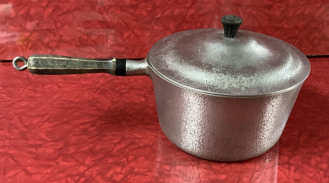 Vintage Club Hammercraft Aluminum Cookware 3-quart Saucepan With Lid - Etsy