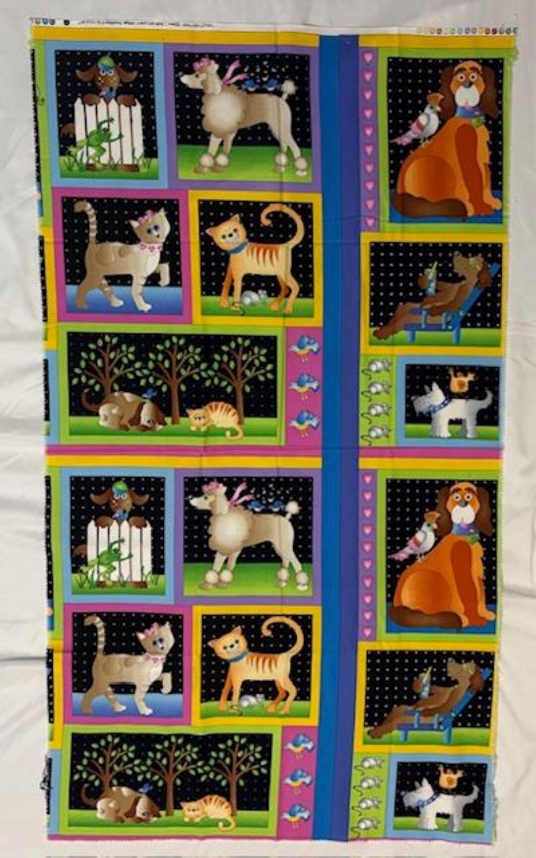 Krazy Kritters Animal Fabric Panel: Nancy J Smith, Lynda S Milligan ...