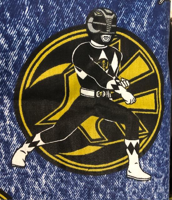 Vintage Mighty Morphin Power Rangers Fabric 1995 Saban 2.5 Yards - Etsy