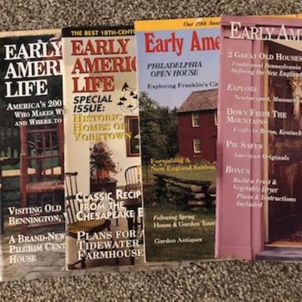 Early American Life - Etsy