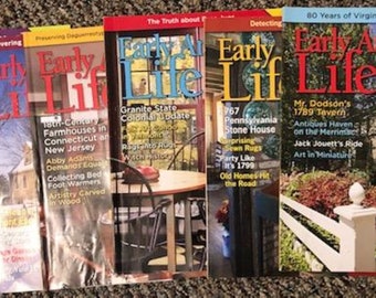 Early American Life Magazine Back Issues 2013 2014 - Etsy