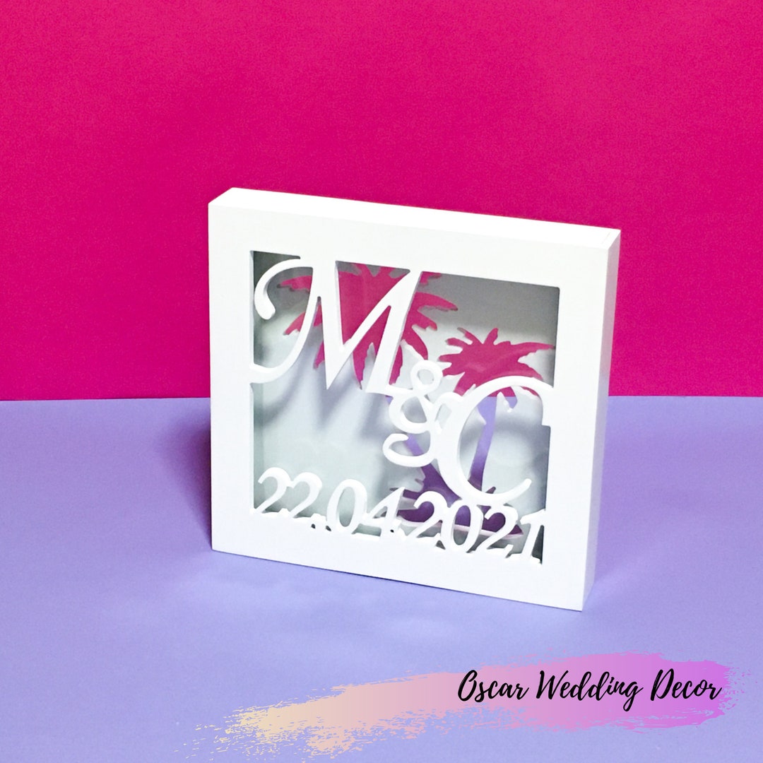 Personalized Wedding Sand Box Unity Sand Set for New Family Beach Sand ...