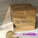 Card Box for Wedding Gold Mirror Gold Polystyrene Wishing Well Box ...