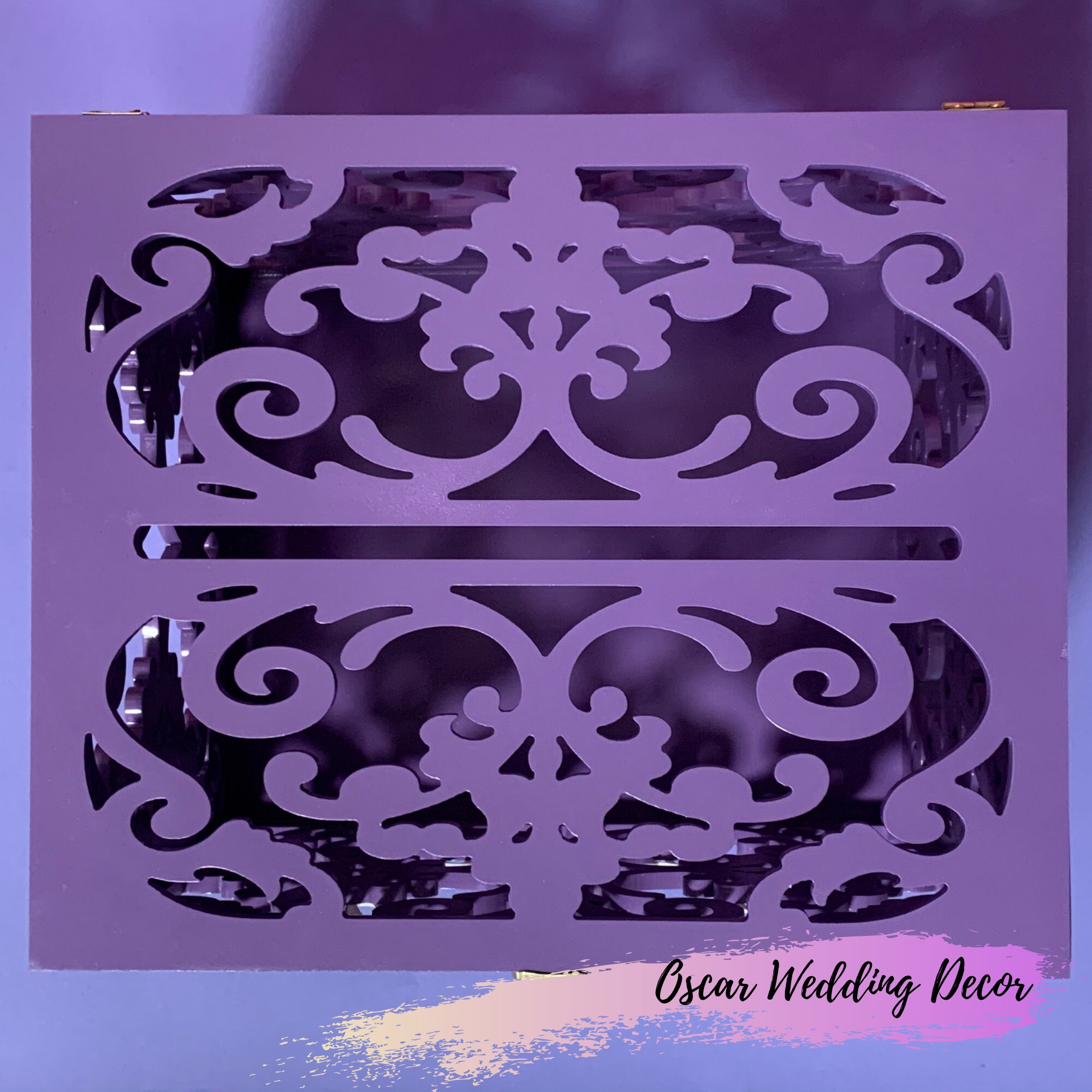 Wishing well box Wedding card box BIG with lock | Etsy