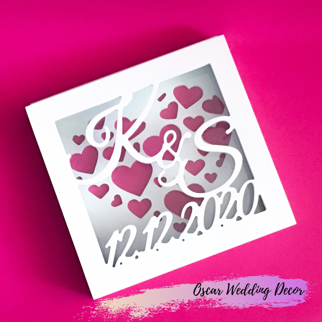 Unity Sand Ceremony Frame - Sand Ceremony Shadow Box - Blended Family ...