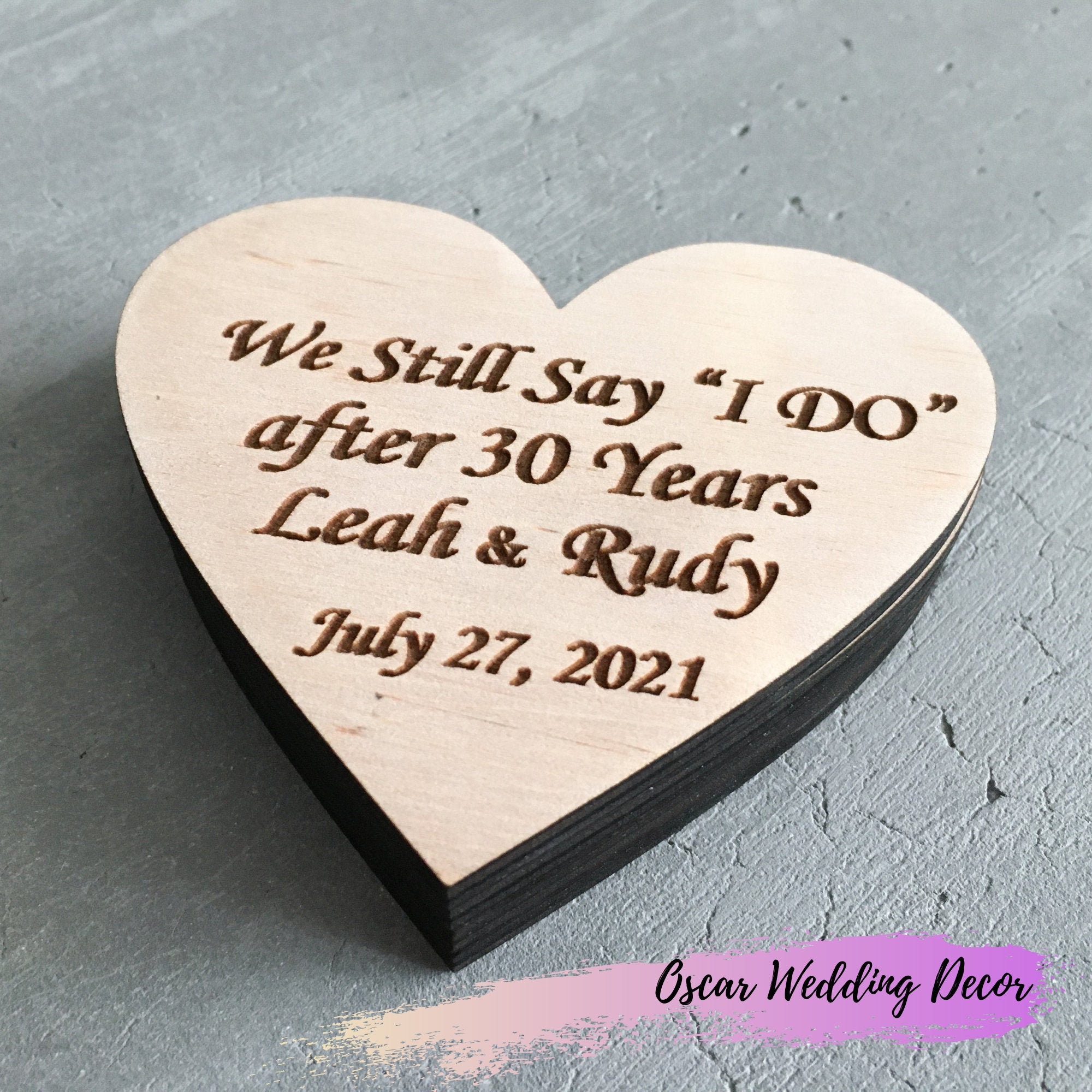 We Still Do Ring box for wedding ceremony Vow renewal | Etsy