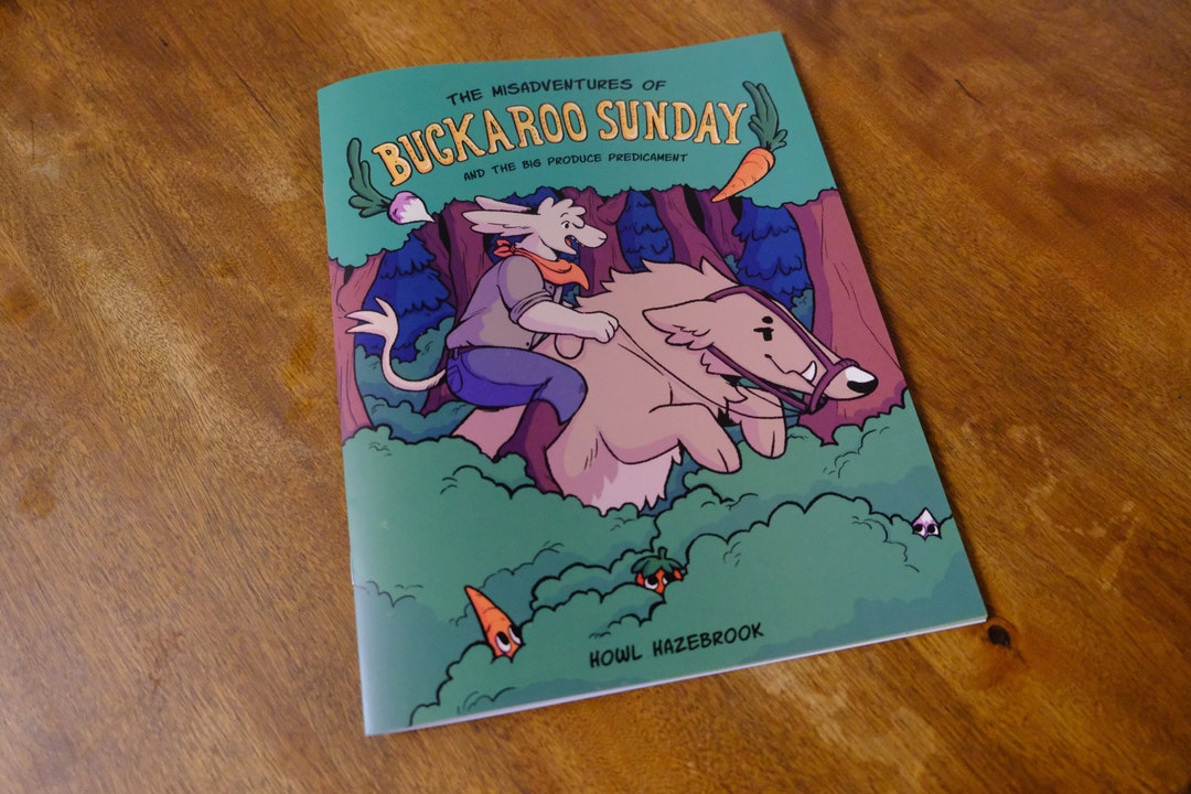 The Misadventures of Buckaroo Sunday | Physical Indie Comic Book ...