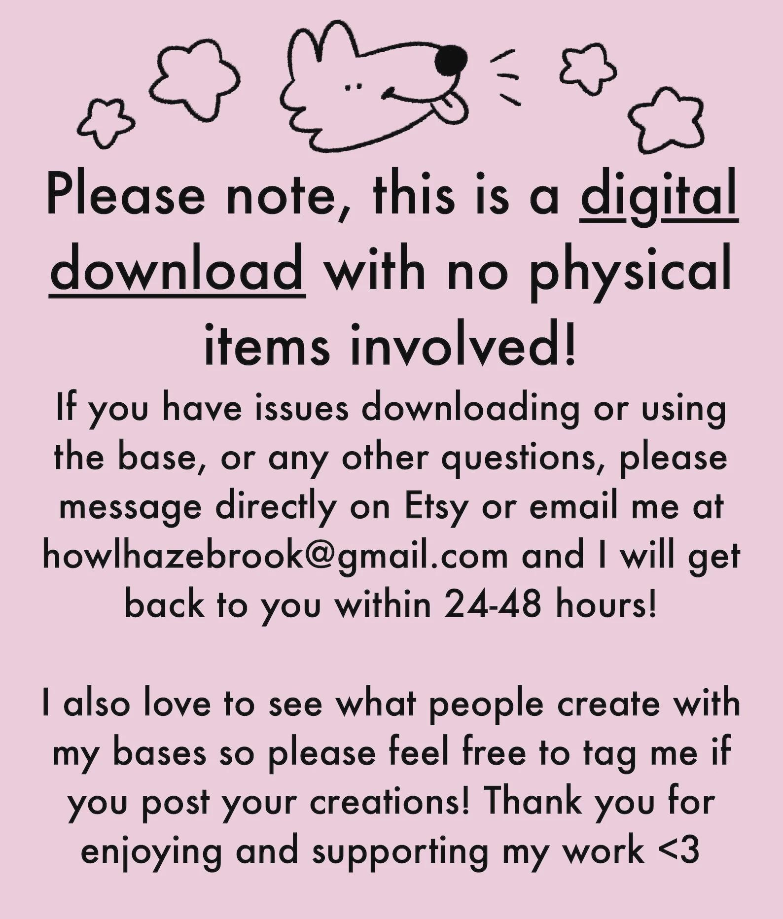 Cryptid Critters: Furry Art Base (PSD File, 22 Cryptids) - Etsy