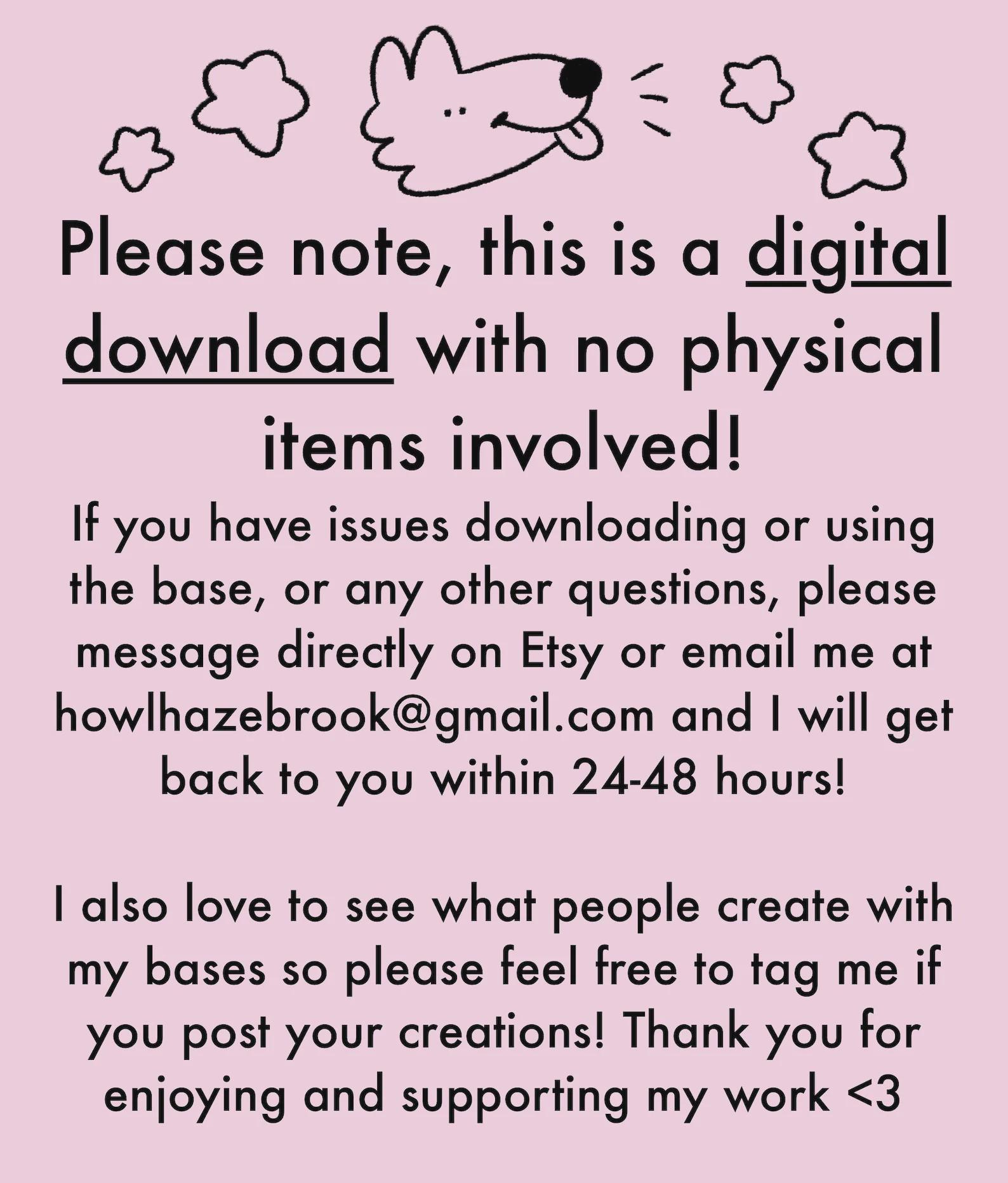 Cryptid Critters: Furry Art Base (PSD File, 22 Cryptids) - Etsy