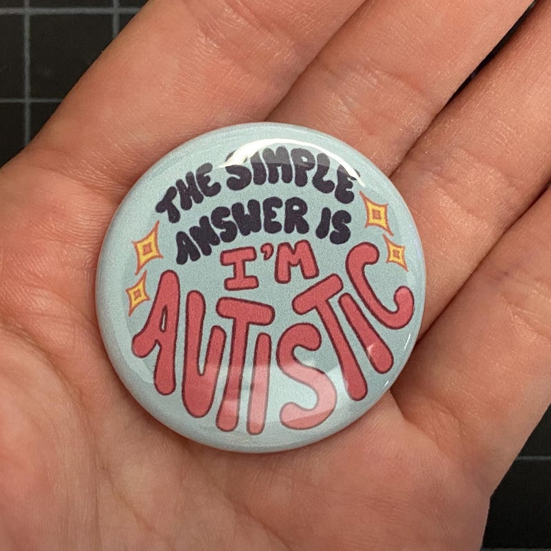 Autism Pin - Etsy