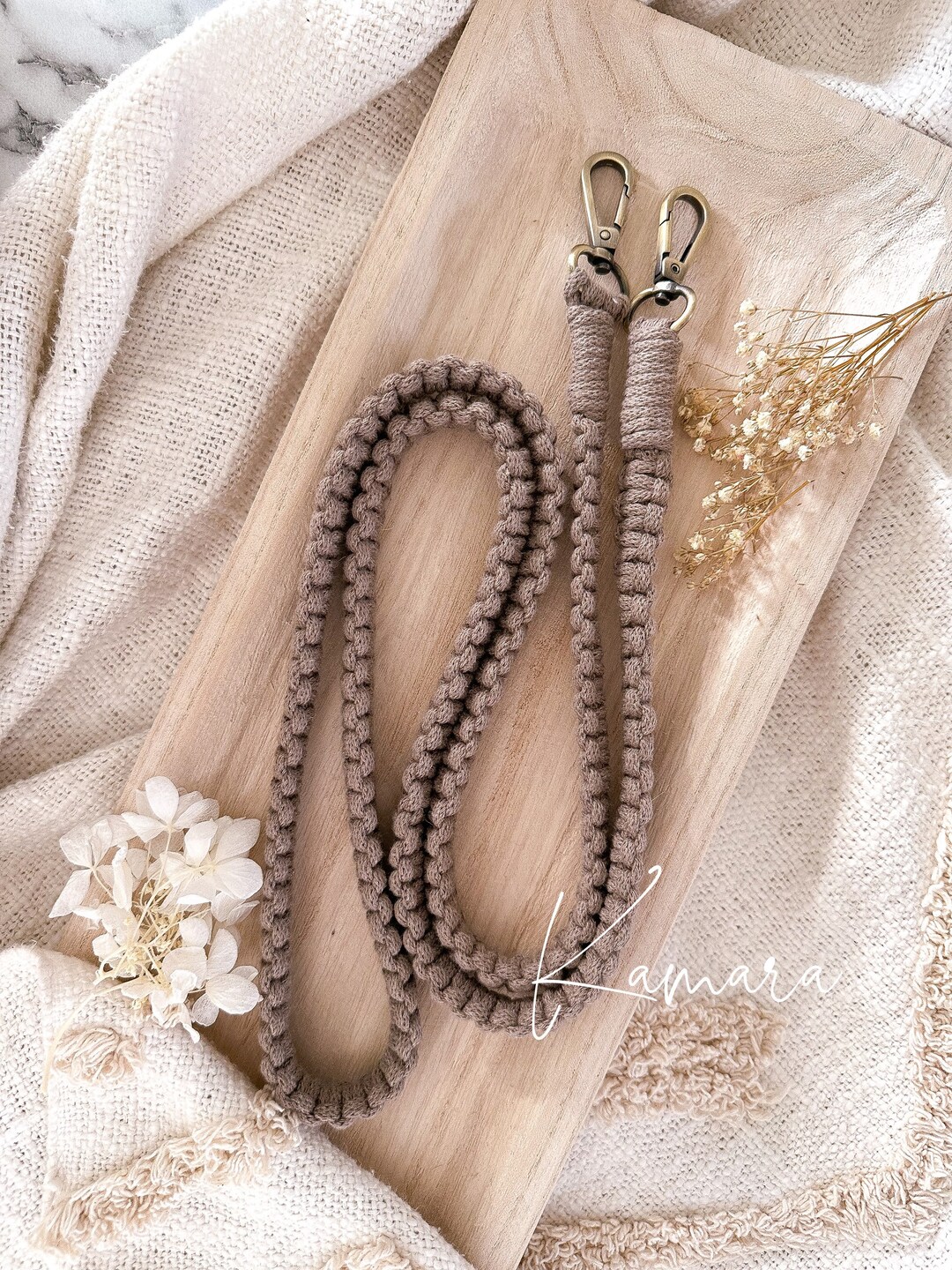 Makramee Handykette Boho Kette Geschenk Geschenkidee Geburtstag ...