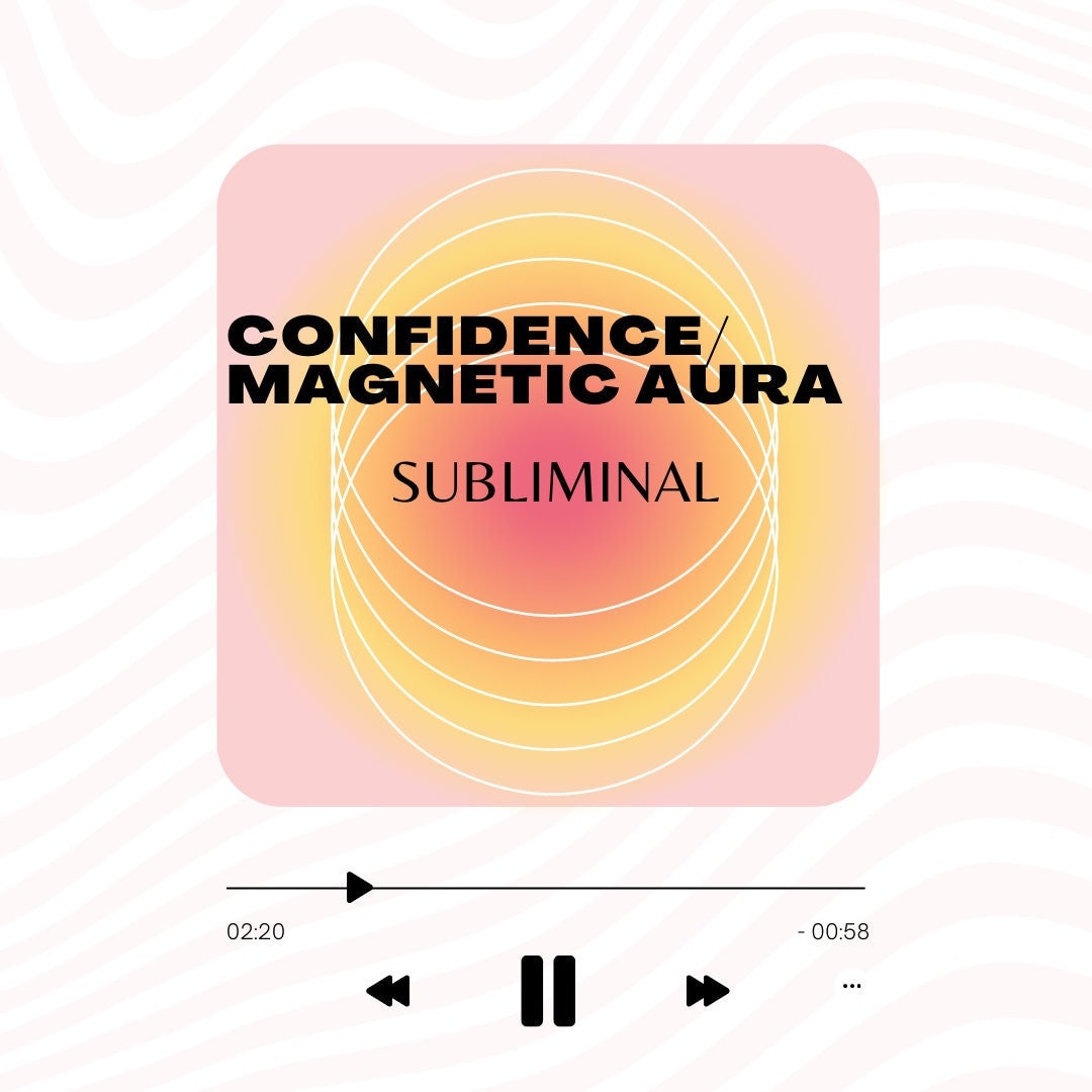 Confidence & Magnetic Aura Subliminal Pack (+ Binaural Beats) - Etsy