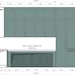 2D Laundry Room, 2D CAD Cabinet Design, Custom Draft, Bespoke ...