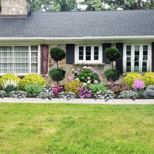 Custom Landscape Design, Landscape Front Facade, Landscape Layout ...