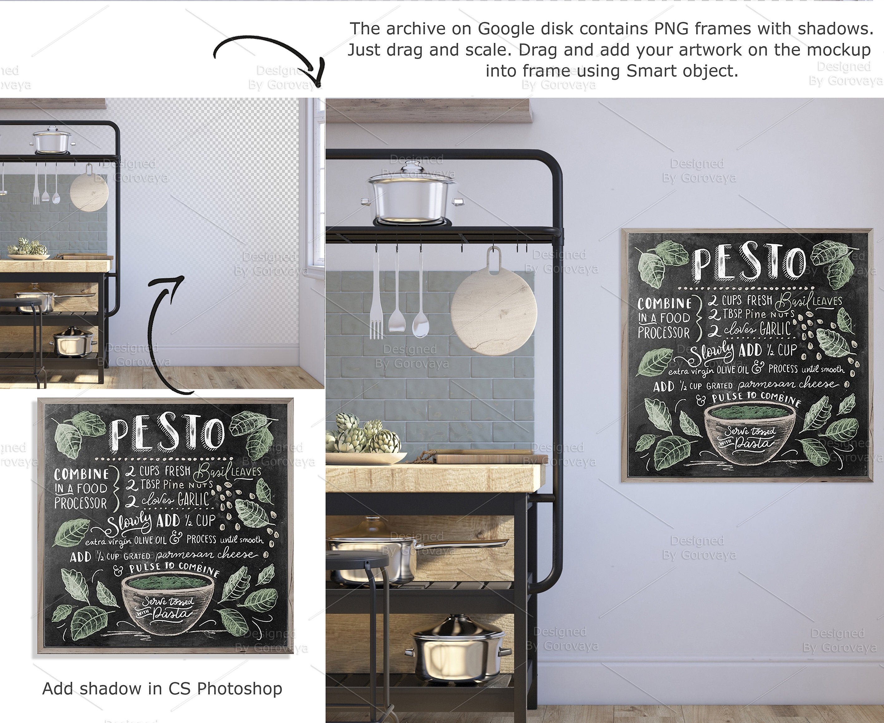 Interior Mockup Bundle Kitchen Bundle Close-up Kitchen | Etsy