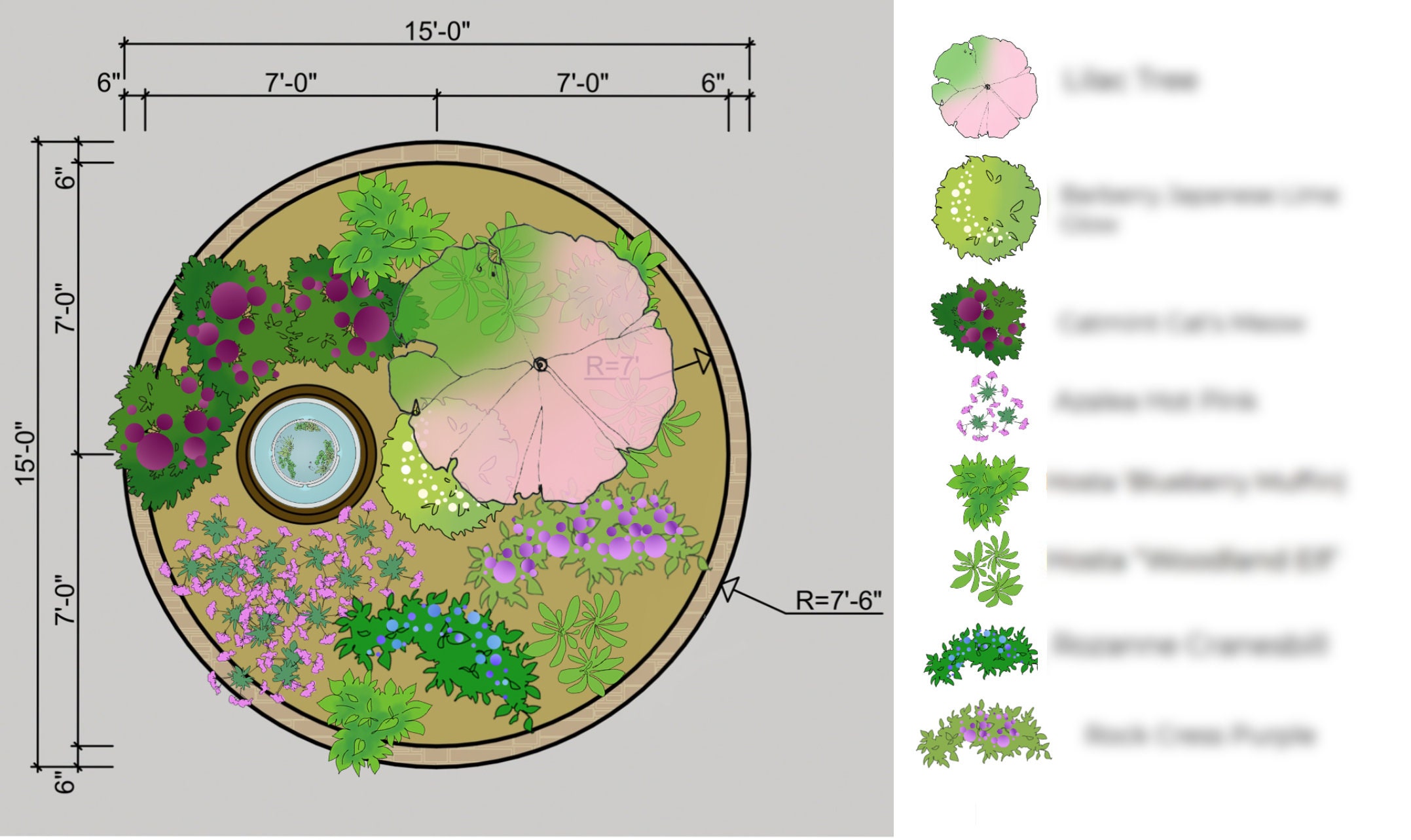 Lilac Tree Landscape Design for Zones 5-8 (digital Download) - Etsy
