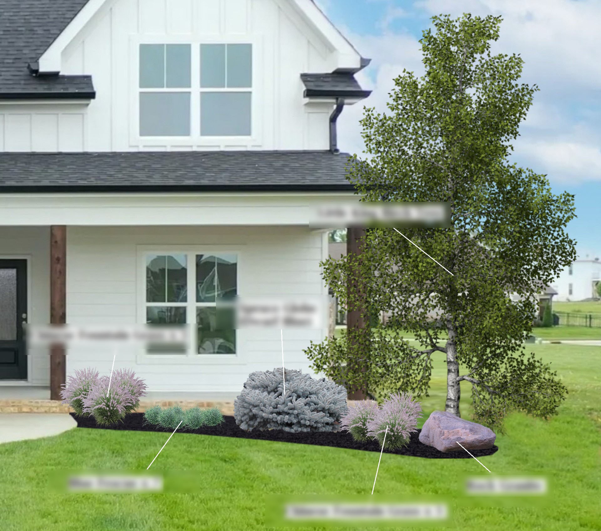 Nature's Beauty: Zone 5-8 Premade Garden Design - Elevate Your Yard, Landscaping Design ...