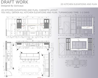 Custom Cabinet Design, Kitchen Renderings, Bathroom Design, Cabinet ...